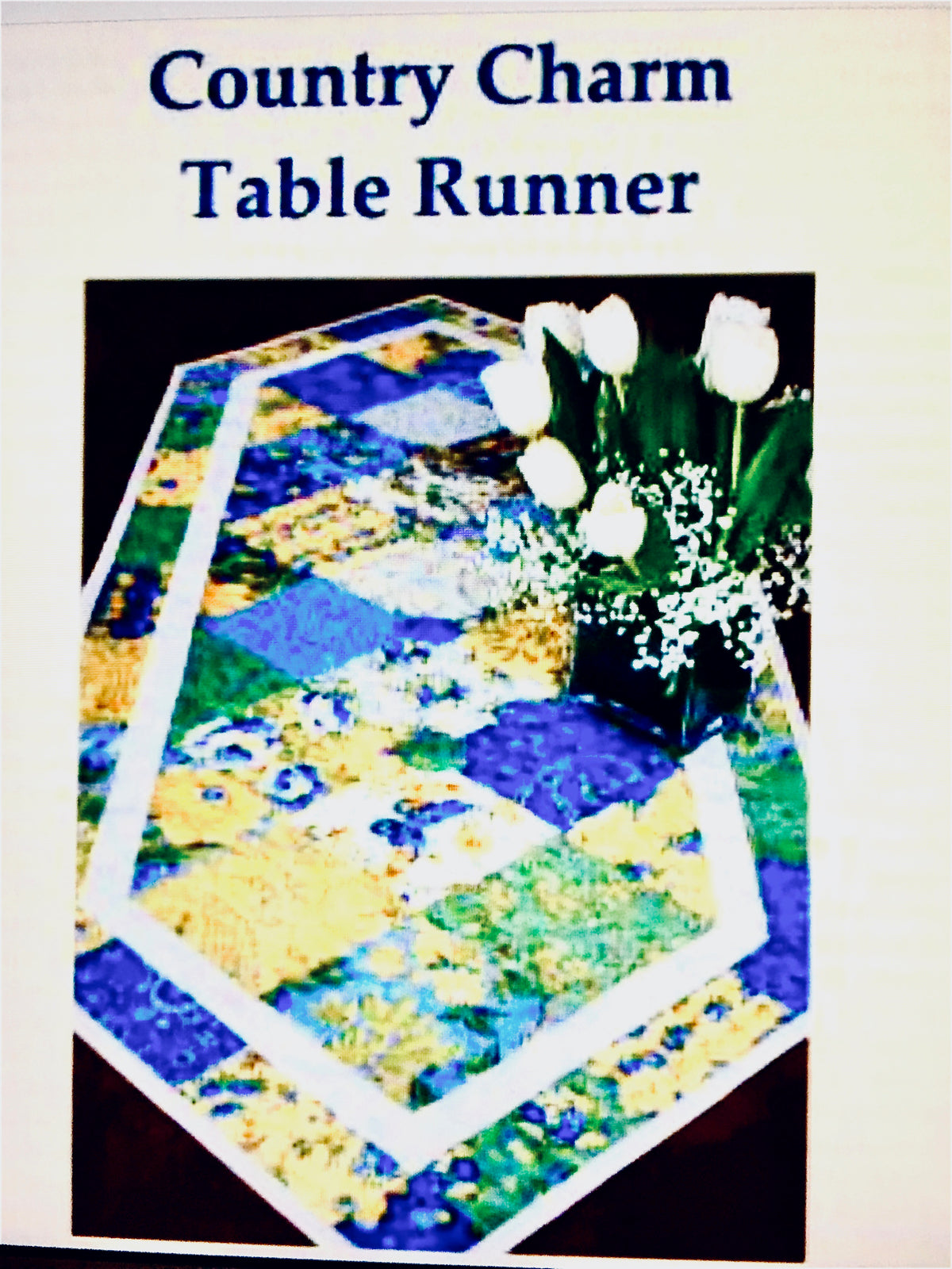 Country Charm Table Runner Pattern — Alma Sue's Quilts